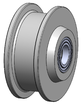 Double Flange Plain Wheel | Levitate Lifting