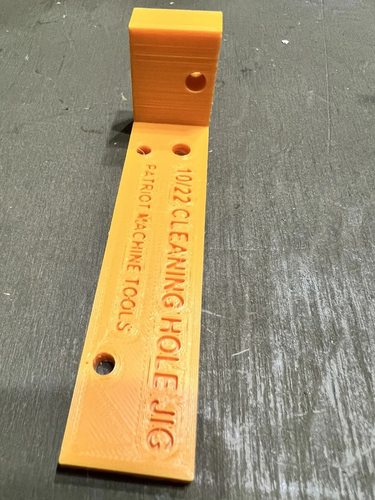 Ruger 10/22 Cleaning Hole Jig | home