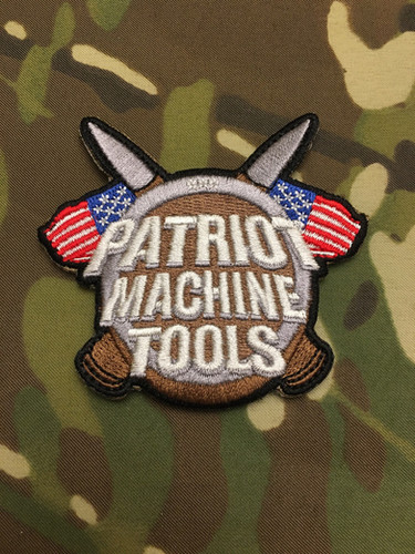 Patriot Machine Tools Velcro Patch | home