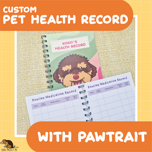 Custom Pet Health Record (Vaccine Book) | Bark Project