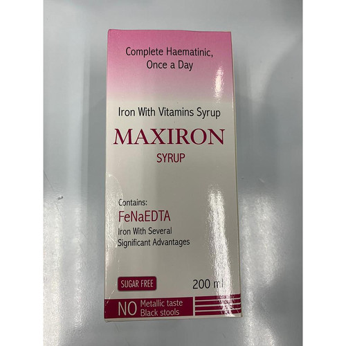 MAXIRON SYRUP 200ML | MaNaStore