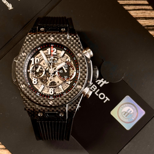 Hublot Big Bang Unico Carbon Fibre Skeleton Dial 411.QX.1170.RX | Put ...