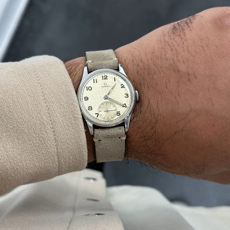 Omega Vintage 30T2 Watch in Steel | Put That Kettle On