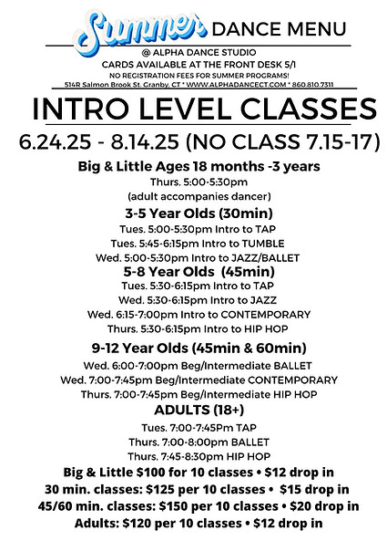 Home | Alpha Dance Studio - Granby, CT