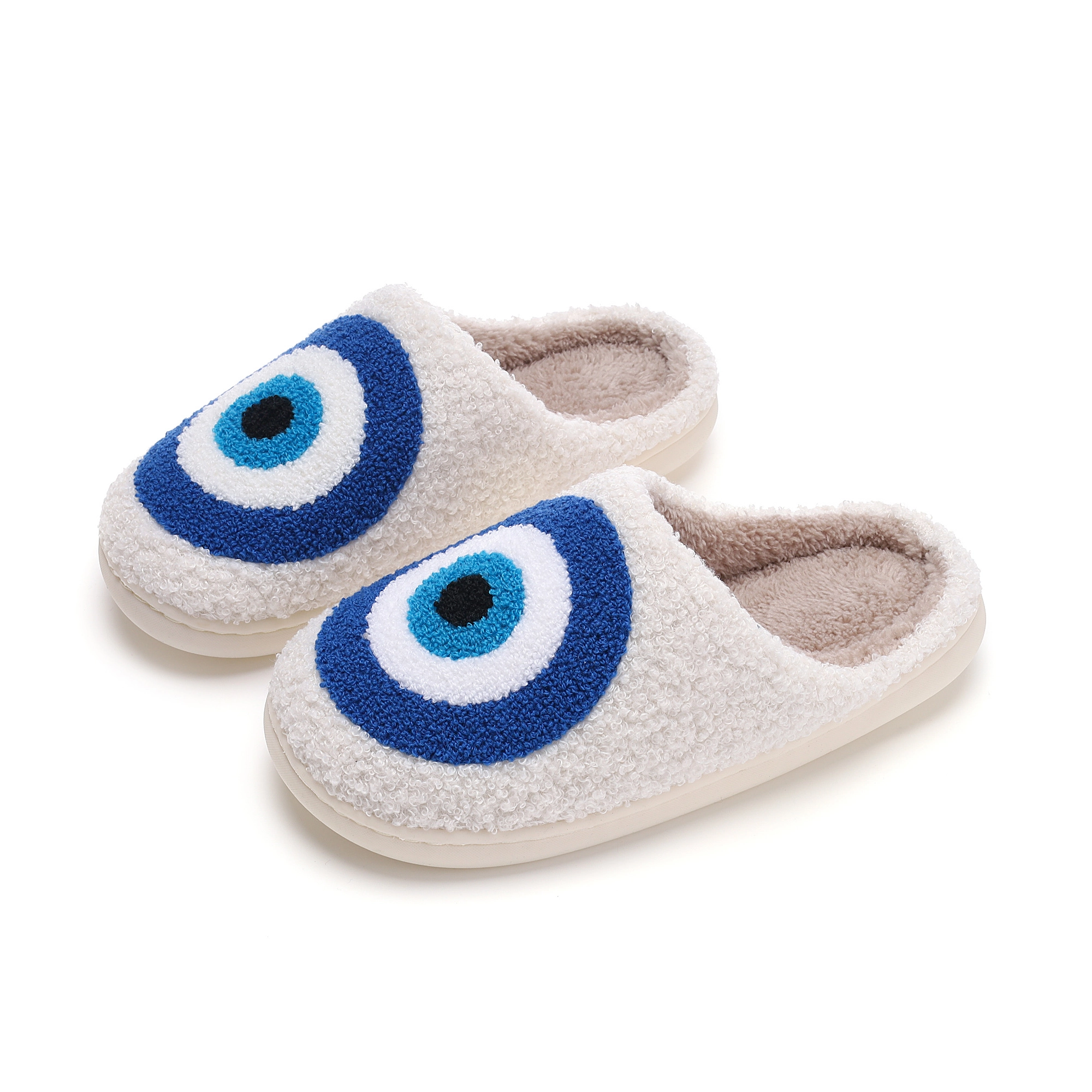 Evil Eye Slippers | DCD Boutique