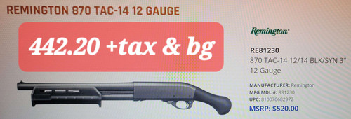 Remington 870 | Manning Armory And G