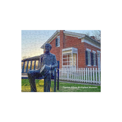 Thomas Edison Birthplace Museum Puzzle | Edison Birthplace