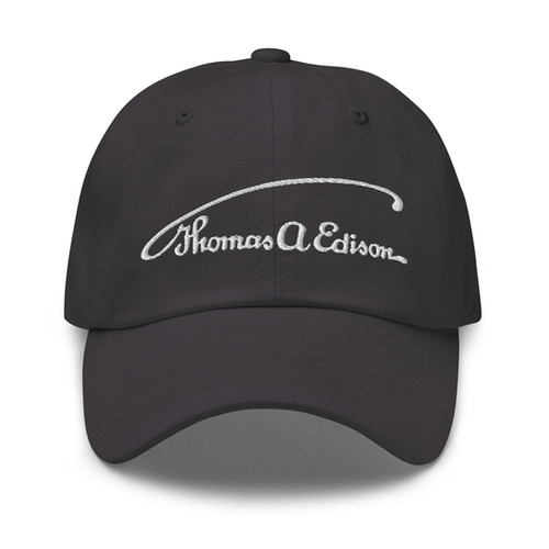 Thomas Alva Edison Signature Hat | Edison Birthplace