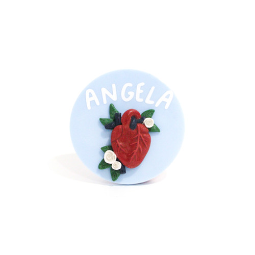 Heart Name Badge | Little Bunny Badges