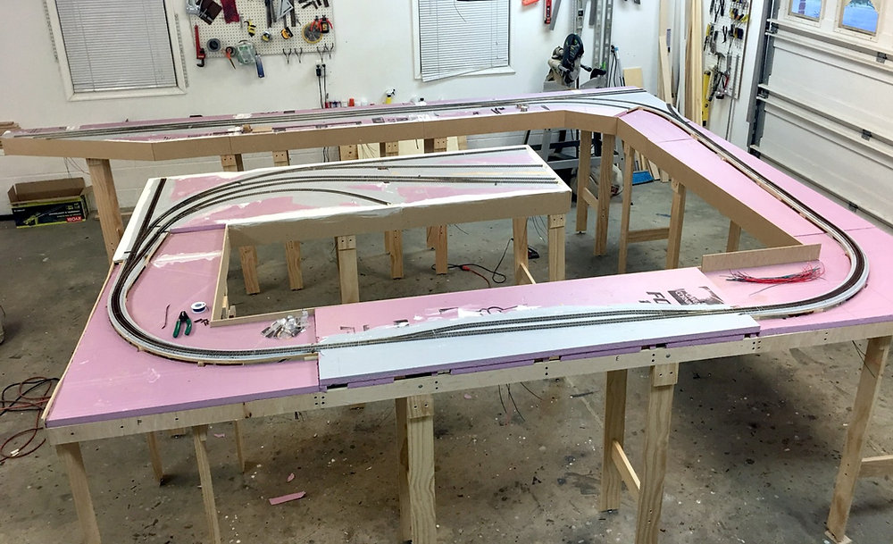 "Partially Complete" Custom Model Railroads