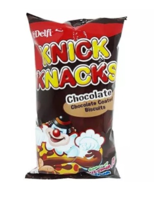 Knick knacks choco coated biscuits 50g | FilNor Supermarket
