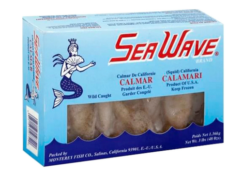 Sea wave calamari whole squid 1kg | FilNor Supermarket
