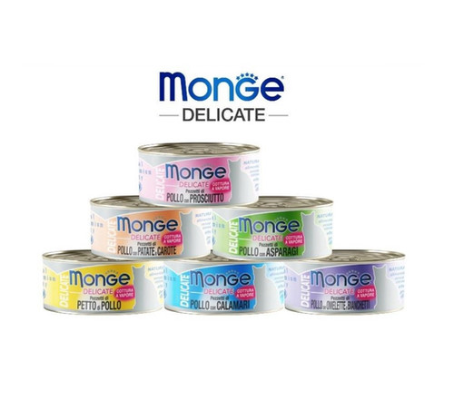 Monge Natural / Delicate Canned Food 80g | Paw Lobby