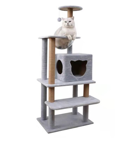 6 Tier Condo Fabric Capsule (140cm) - 017 | Paw Lobby