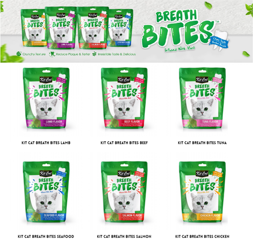 Kit Cat Breath Bites 60g | Paw Lobby