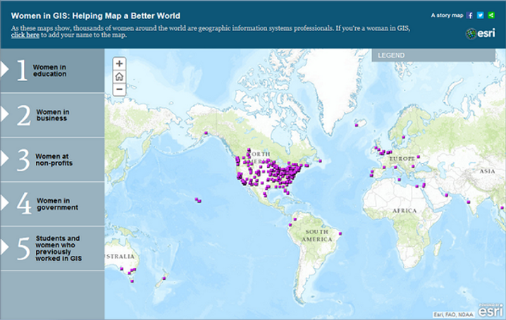 Women in GIS: Helping Map a Better World