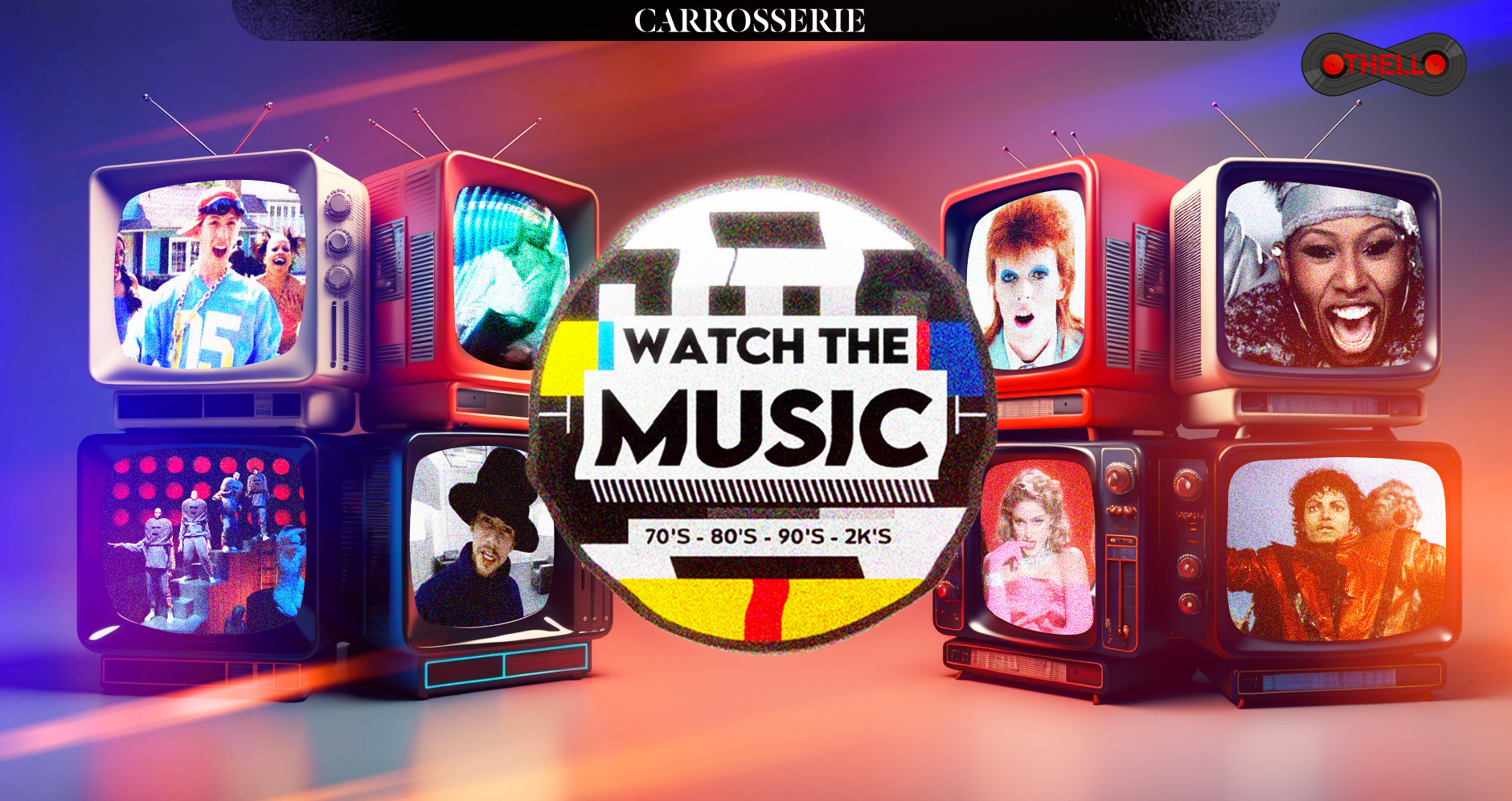 Watch the Music ! 80s 90s 2000s | Village Du Soir