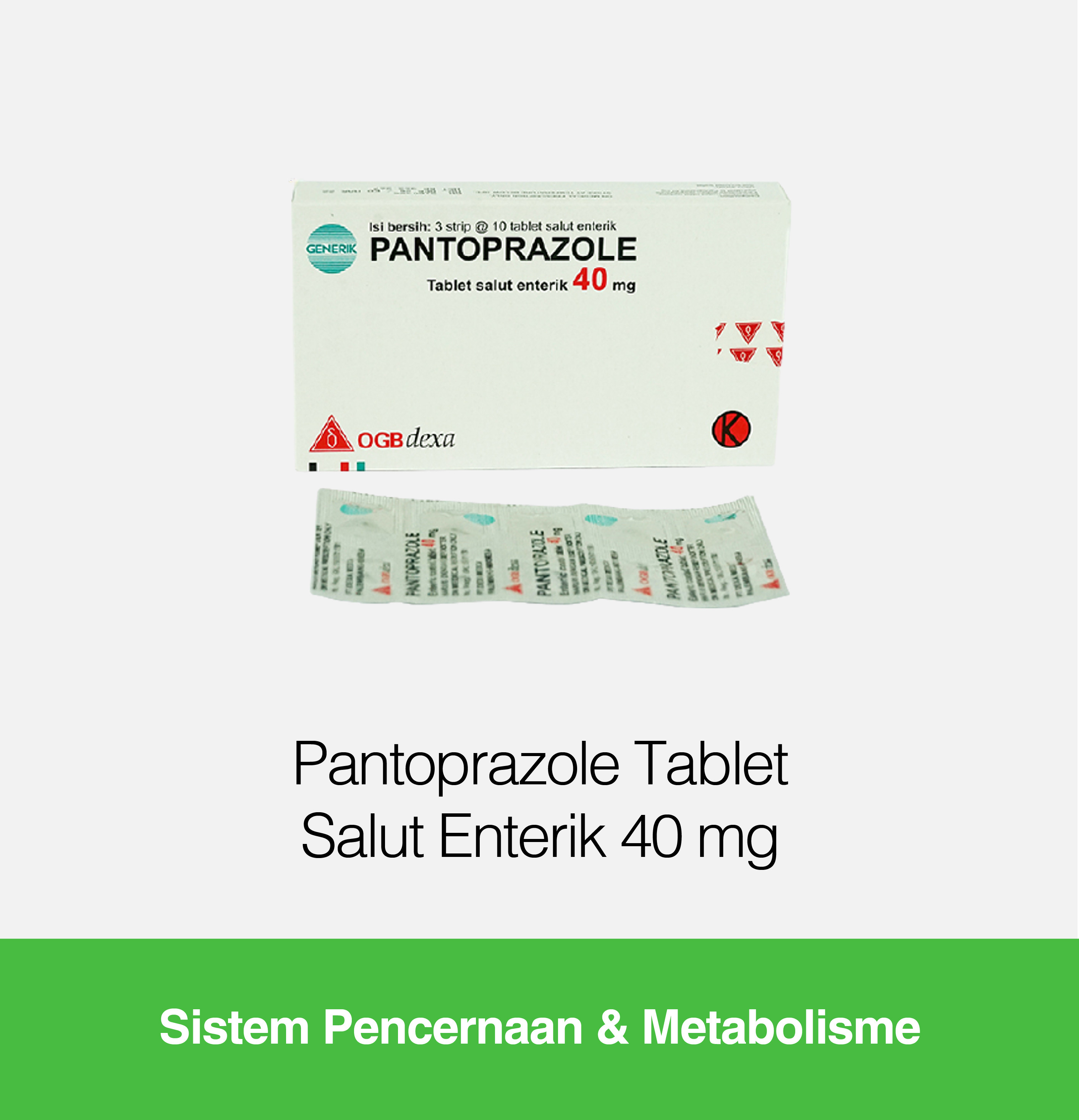 Pantoprazole Tablet Salut Enterik 40 mg | Kegunaan, Efek Samping, Dosis ...