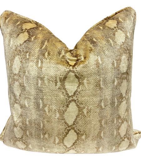 Kaa Snake Skin Pillow Cover | shopmyfabrics
