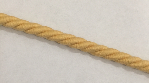 Solid Yellow Cording | shopmyfabrics