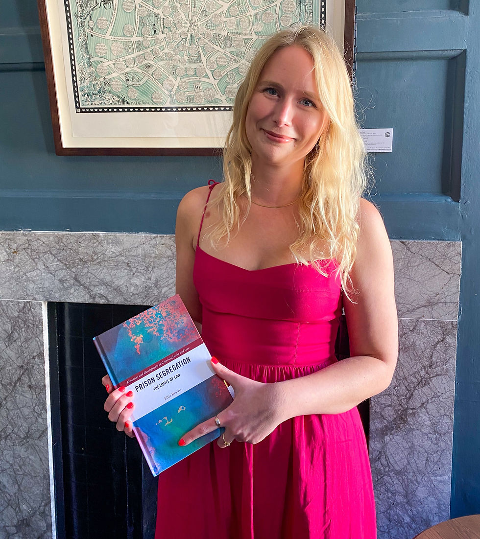 Prison Segregation – the Limits of Law: Dr Ellie Brown launches her book