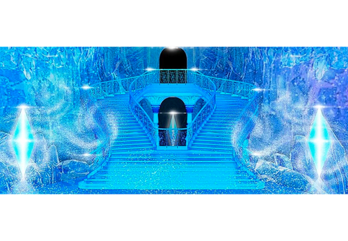 D317 Ice Staircase | JaDuke Backdrops
