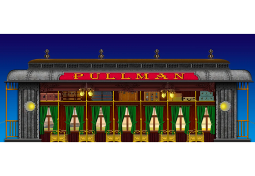 D320 Pullman Car (D320) | JaDuke Backdrops