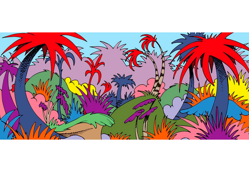 D172 Jungle of Nool #1 (D172) | JaDuke Backdrops