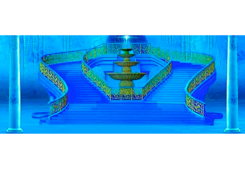 D284 Frozen Tower | JaDuke Backdrops