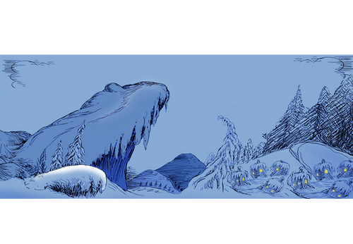 D129 Whoville & Mt. Crumpet | JaDuke Backdrops