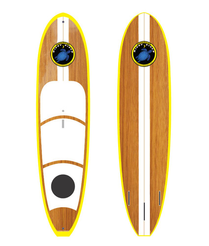REVOLUTION NIGHT RIDER SUP (YELLOW) 11'6" | CLEAR VIEW KAYAKS