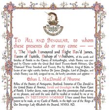 Documents | Buittle Castle