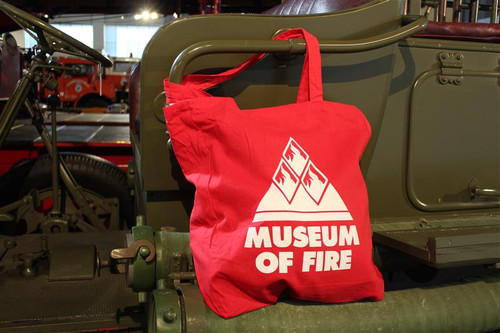 Red Museum of Fire Tote Bag | Museum of Fire