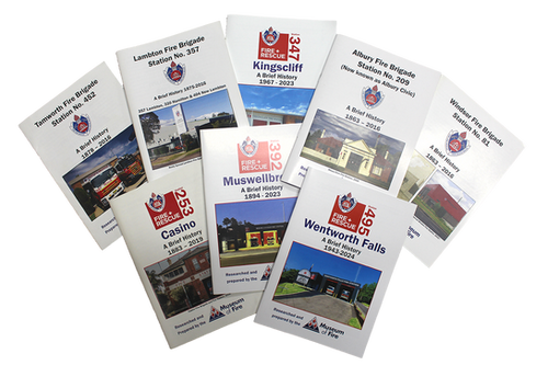 Station and Brigade History Books | Museum of Fire