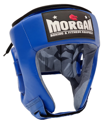 MORGAN V2 PLATINUM OPEN FACE LEATHER HEAD GUARD SM/MED/LRG/EXTRA LARGE ...