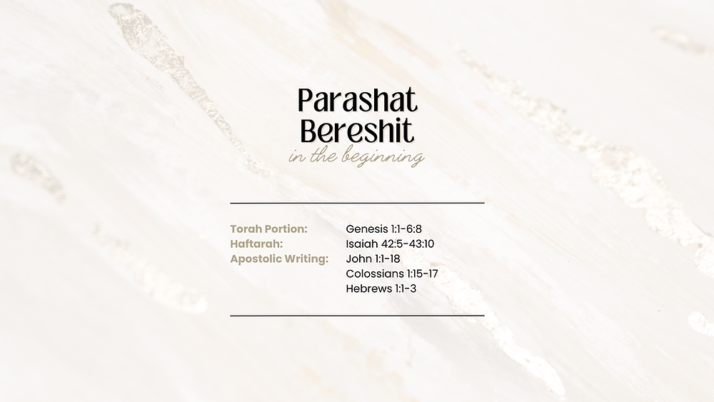 Parashat Bereshit