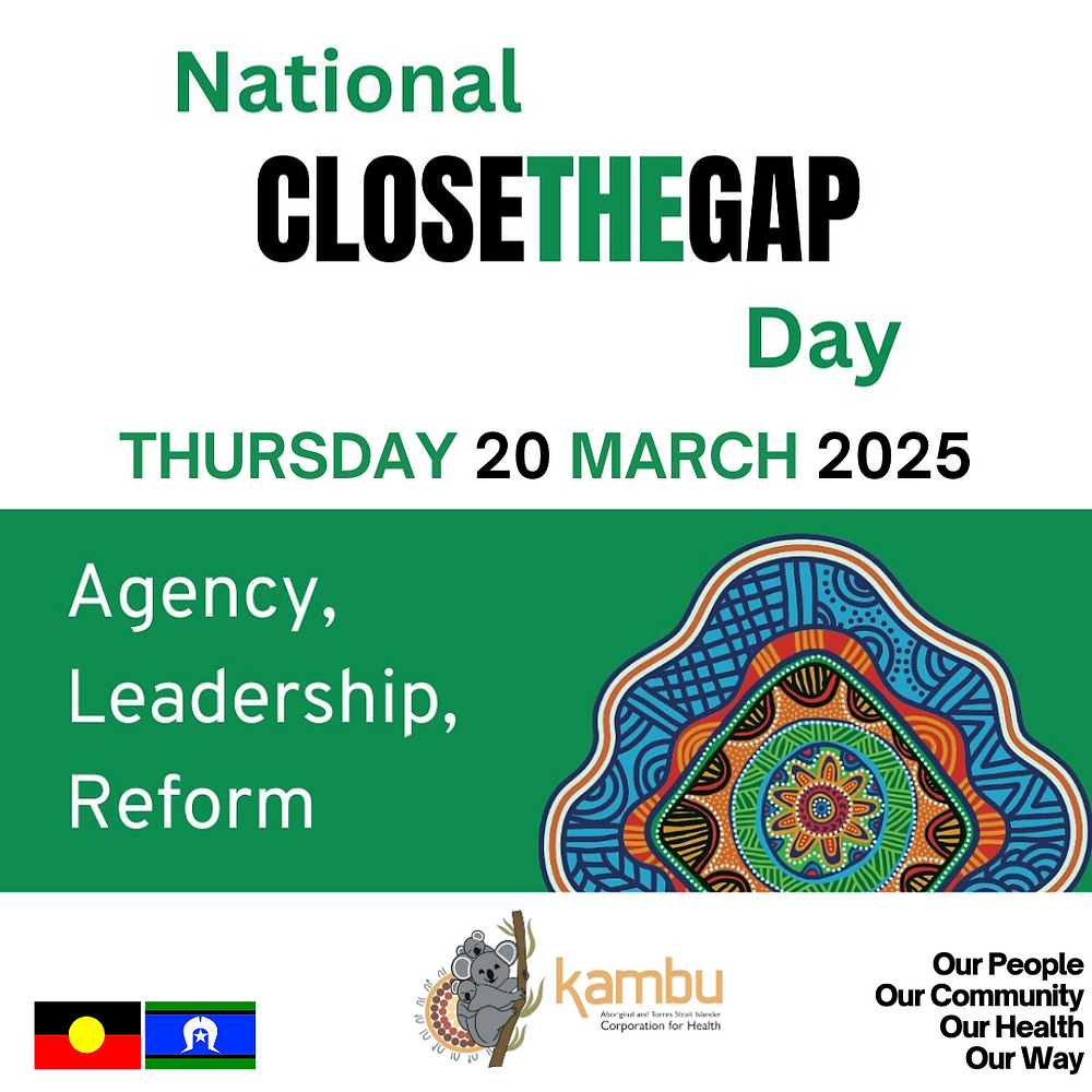 National Close the Gap Day, Thursday 20 March