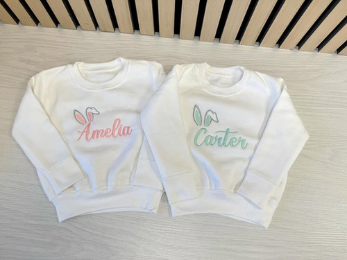 Embroidered Easter Jumper | KBT Creations