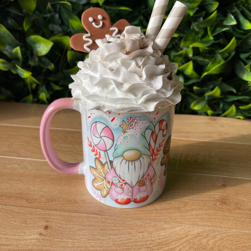 Candy Cookie Lane Gonk Christmas Mug | KBT Creations