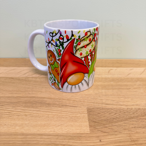 Gingerbread Gonk Christmas Mug | KBT Creations