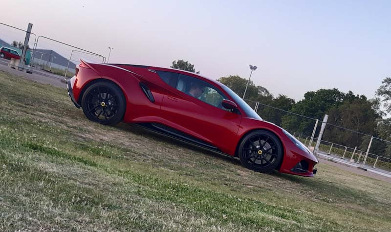 Lotus Test Track Running Evening