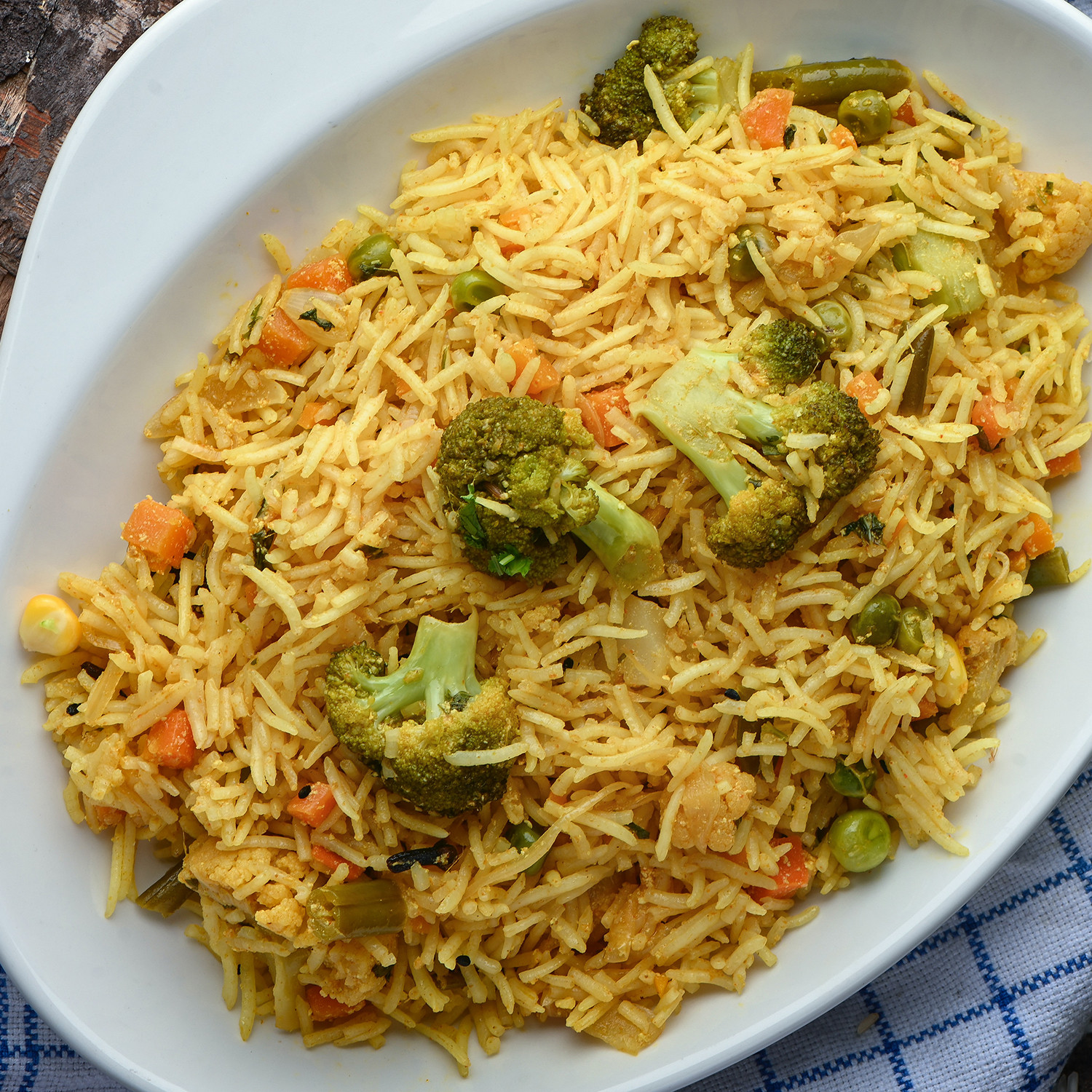 Healthy Baked brown basmati rice Recipe