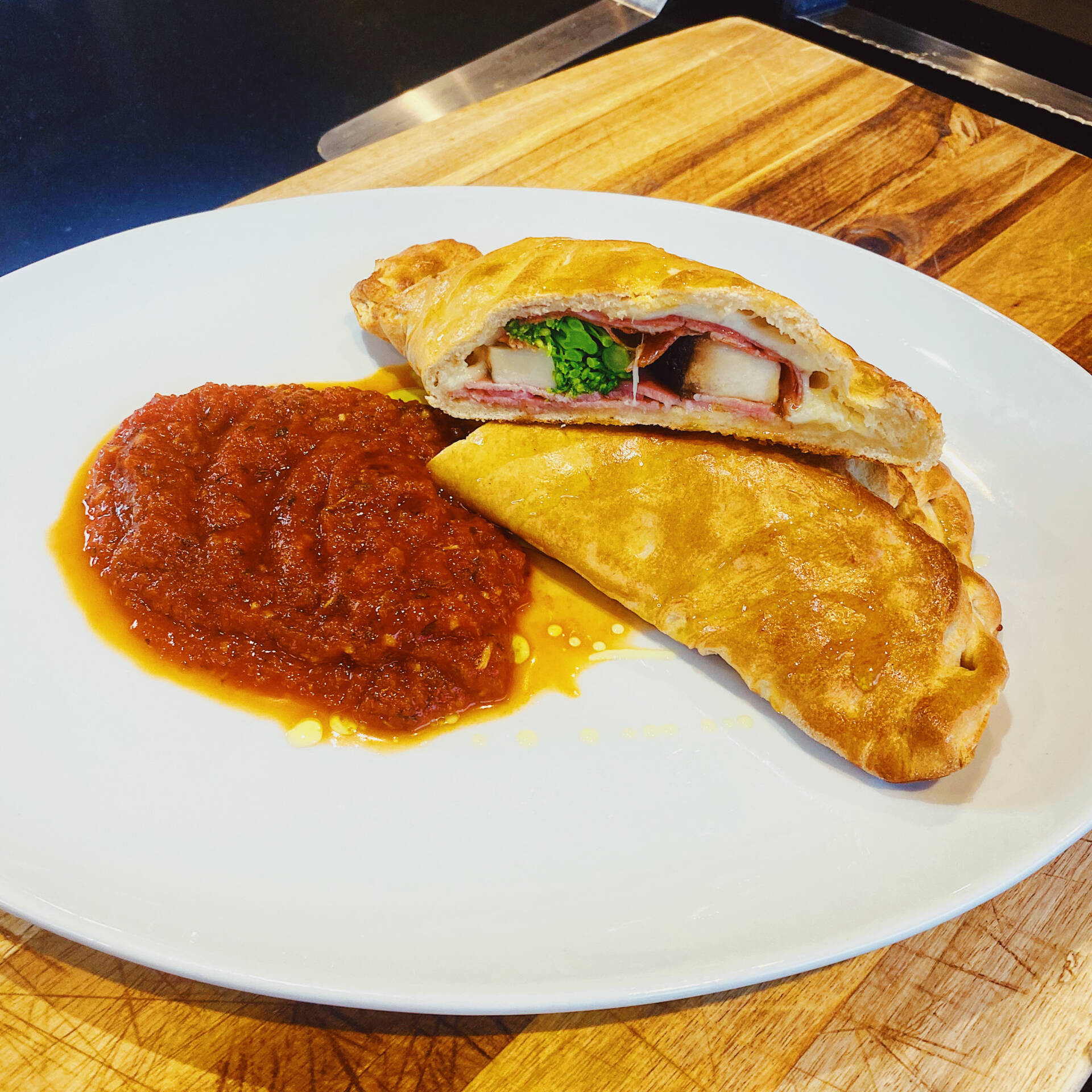 Healthy Quick-fire Calzone Recipe
