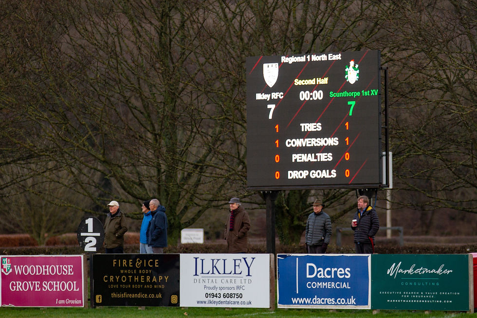 Ilkley Rugby Club Unveils New State-of-the-Art LED Scoreboard