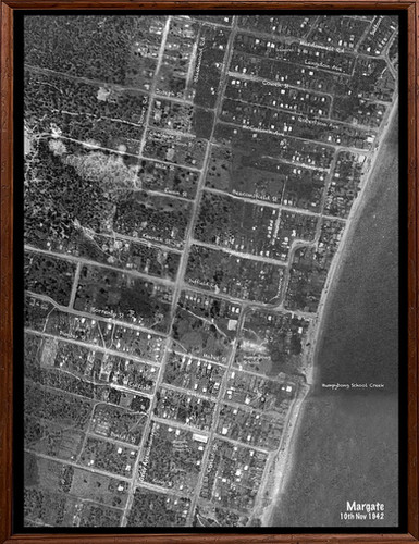 Framed 1942 Redcliffe/ Margate aerial | Redcliffebook.com