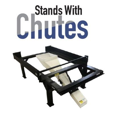 222S Stand (with Chutes) | Bulk Seed Systems