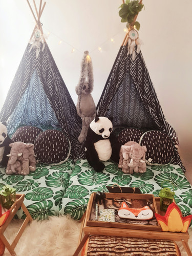 Sleepover Party/ In The Jungle | In-Tents Teepees Ade