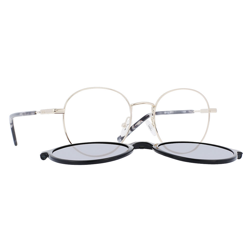 INVU Eyewear | Optical Frames with Clip-On 2/3