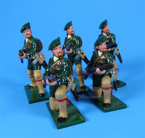 EA10 - Rogers Rangers At the Ready Set - 3 Standing, 2 Kneeling ...