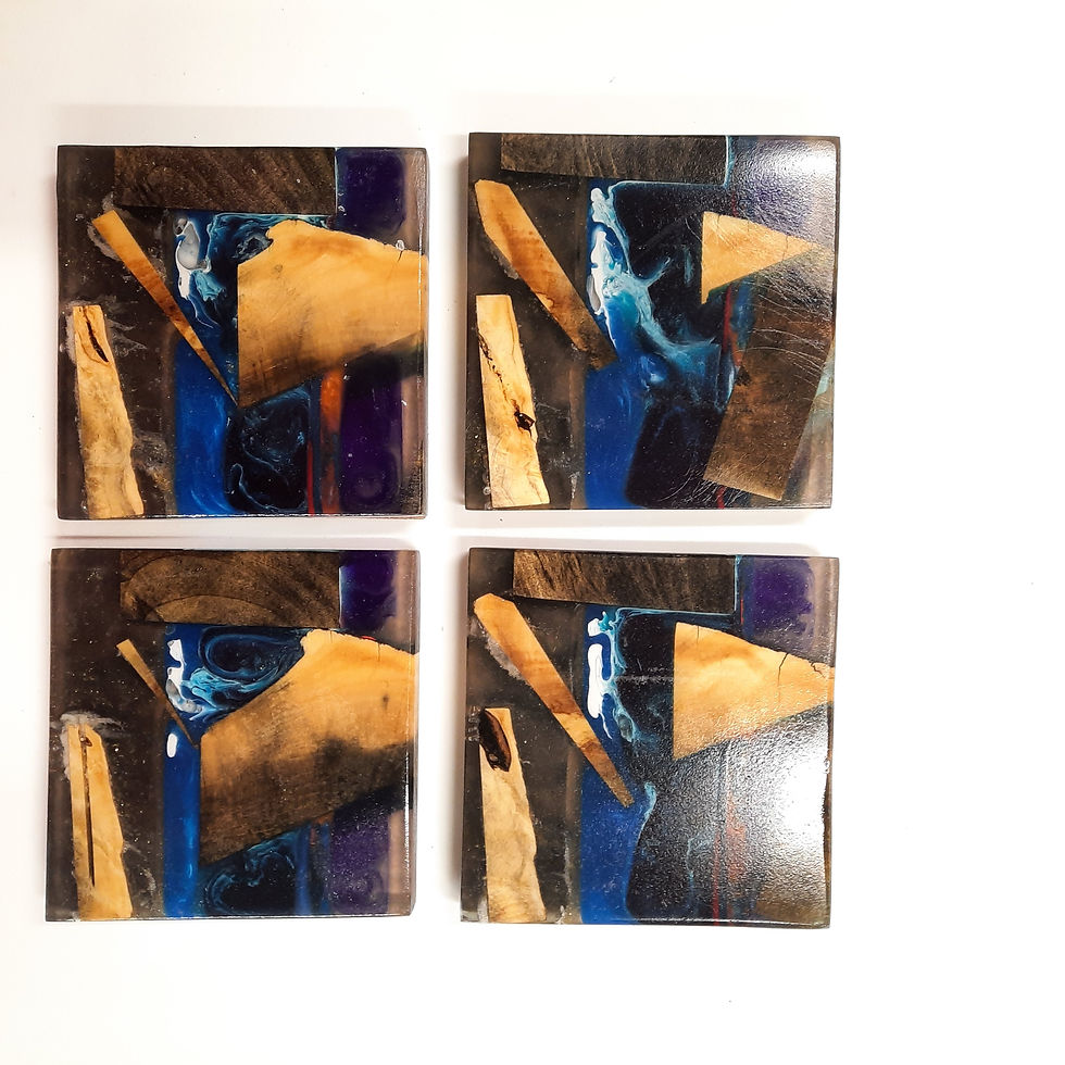 Epoxy Coasters | Arisan Woods